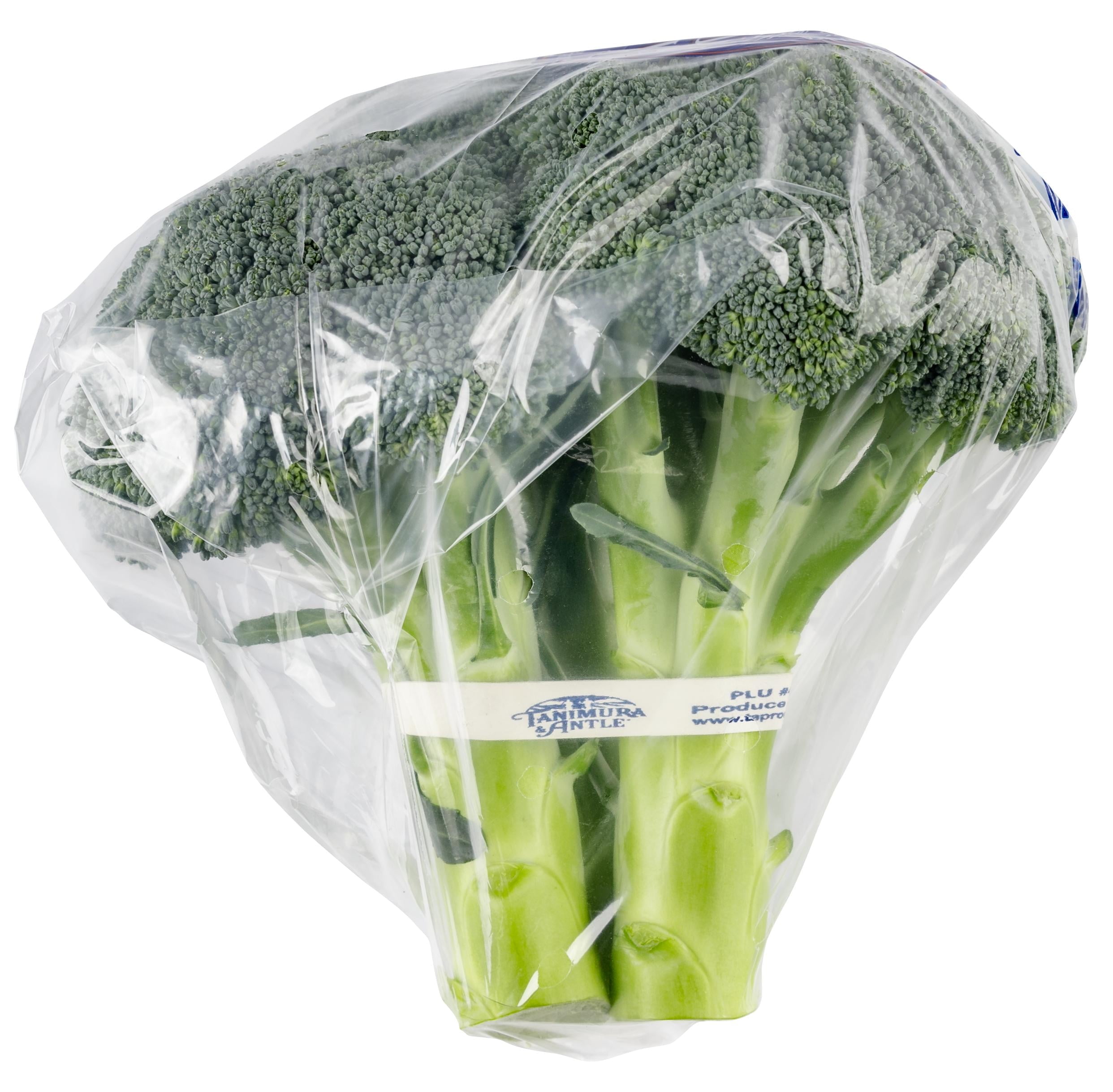 Freshly Cut, Vibrant Green Broccoli Bunch, 1 Bunch Wrapped - Walmart.com