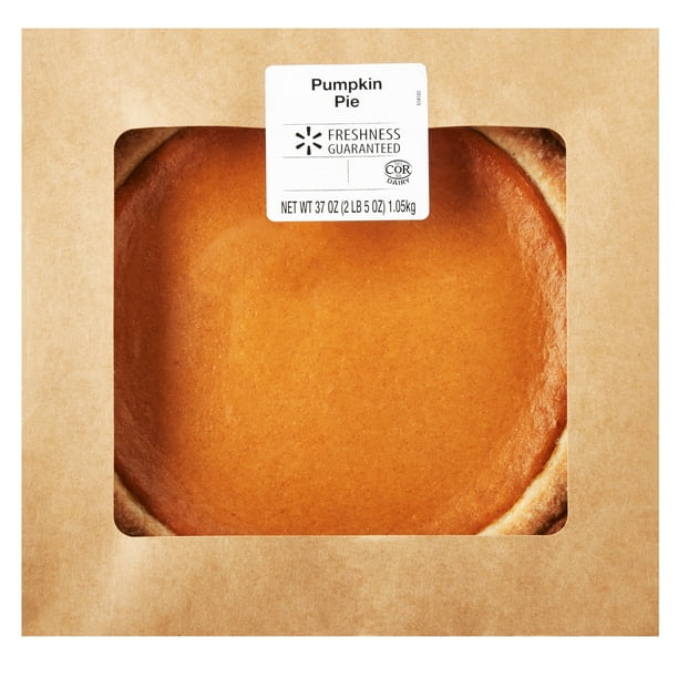 Freshness Guaranteed 10-Inch Pumpkin Pie 37 oz, Baked, Box - Walmart ...