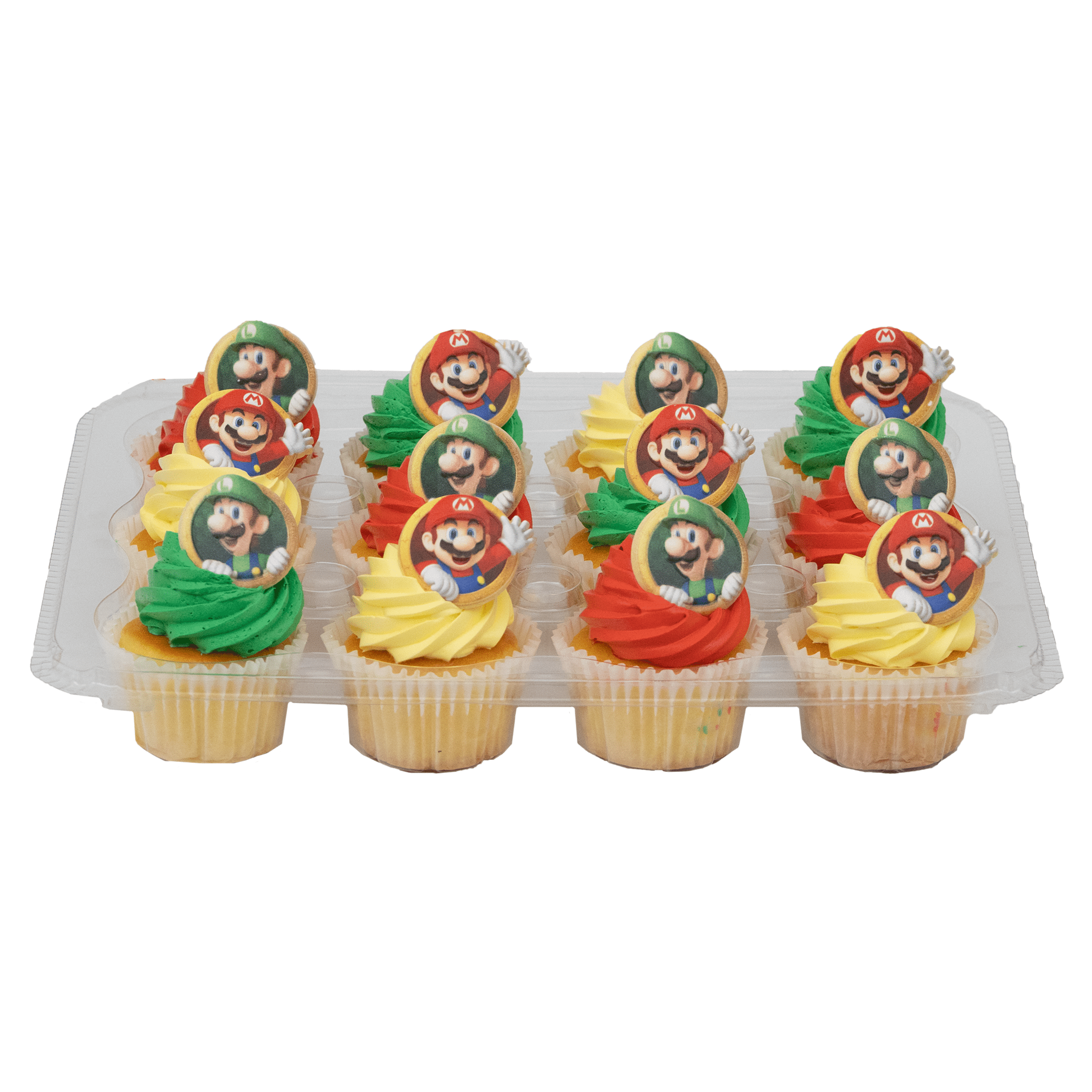 Freshness Guaranteed, Mario, Vanilla Cupcakes, 12 Count, Shelf Stable ...