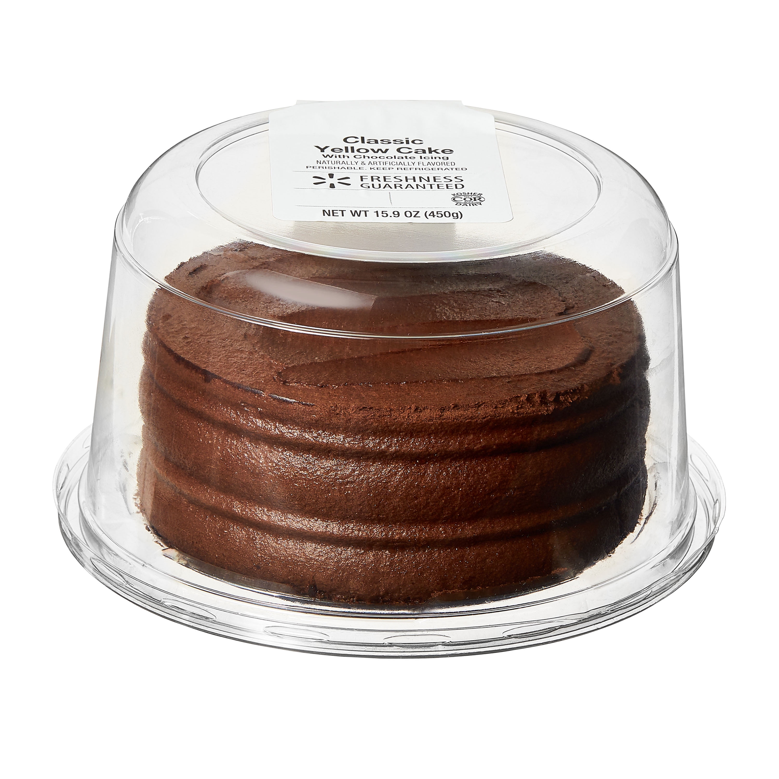 Freshness Guaranteed 5-Inch Classic Yellow Cake, 15.9 oz (Refrigerated ...