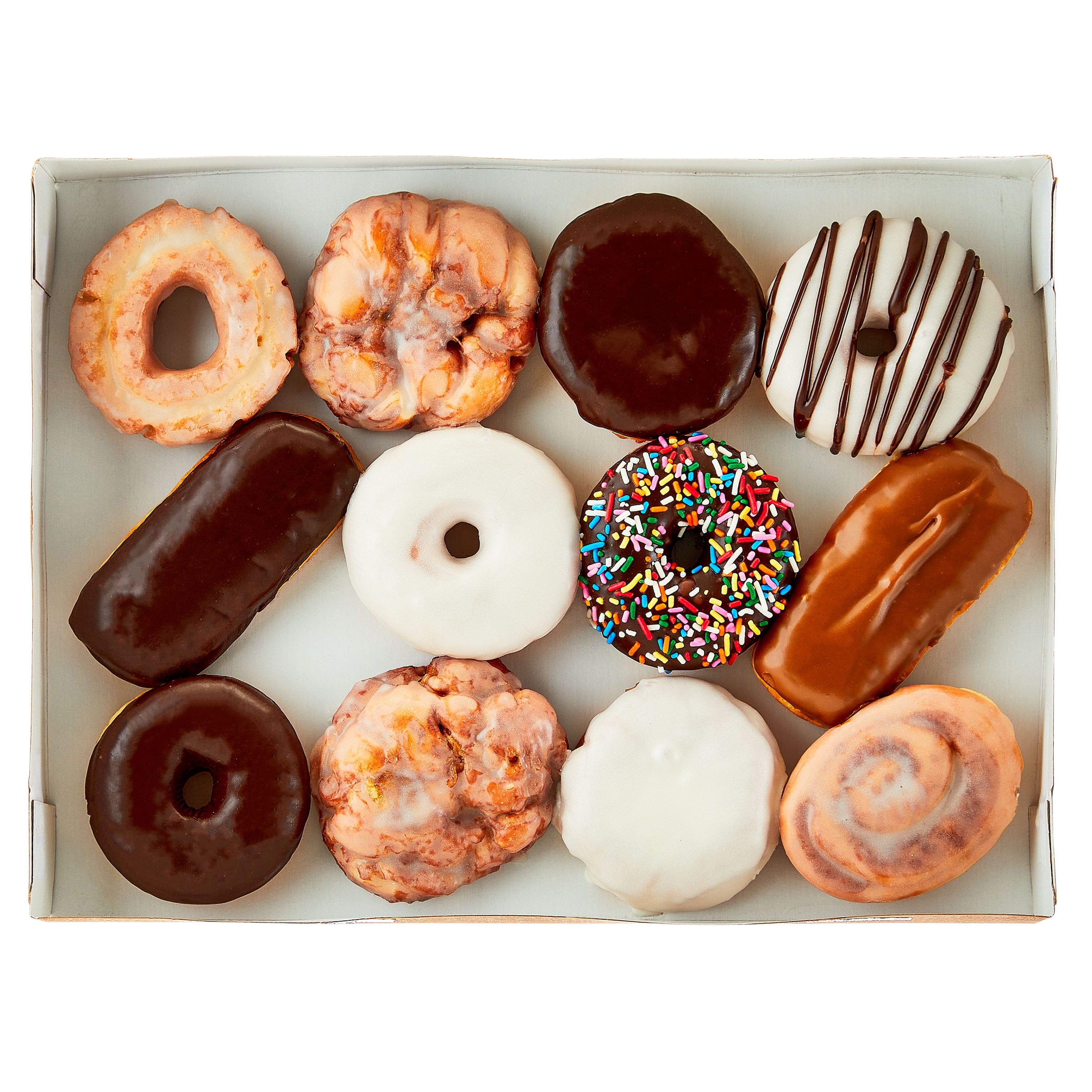 Freshness Guaranteed Glazed Assorted Donuts, 12 Count, 24 oz - Walmart ...