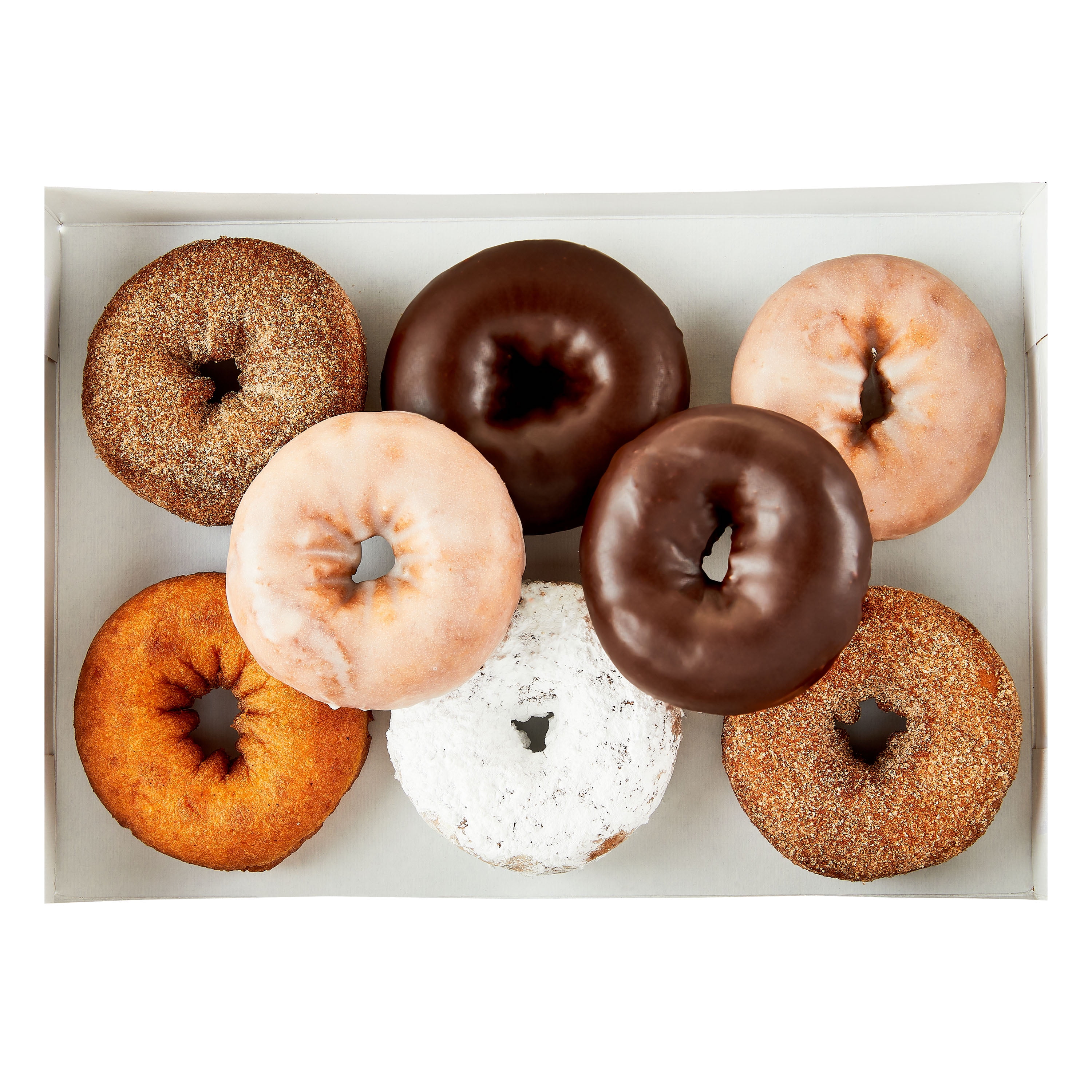 Freshness Guaranteed Assorted Regular Cake Donuts | Fig App Freshness Guaranteed Assorted Regular Cake Donuts | Fig App