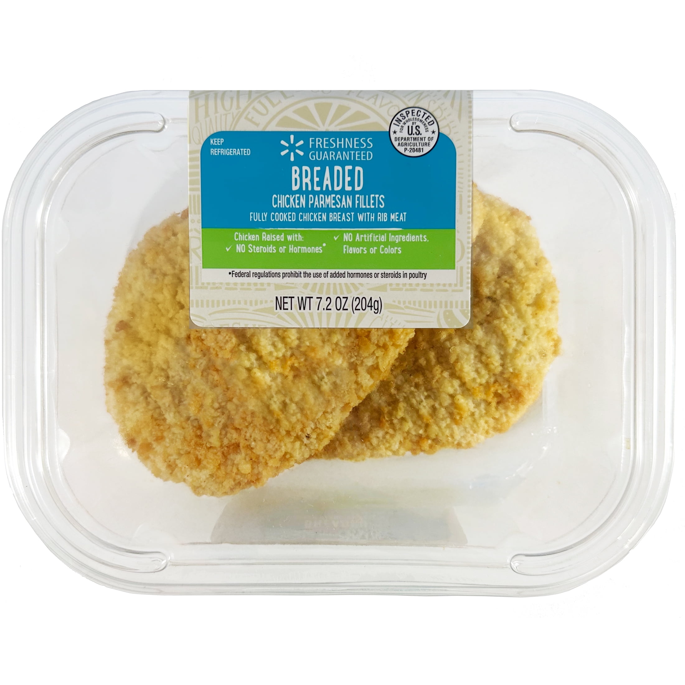 Freshness Guaranteed Breaded Chicken Breasts, Refrigerated, 7.2 oz ...