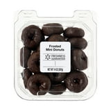 Freshness Guaranteed Chocolate Frosted Mini Donuts, 14 oz Bakery ...