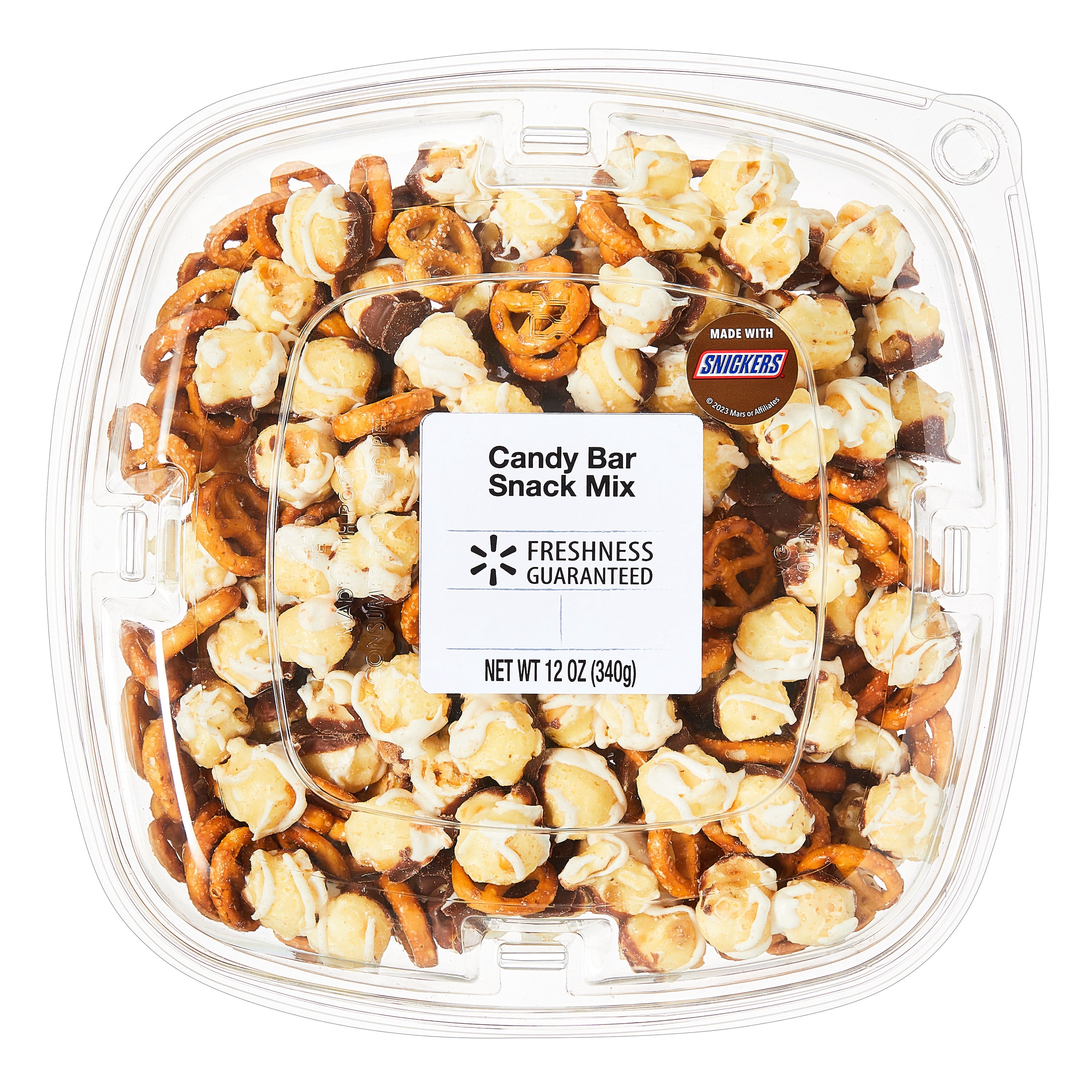 Freshness Guaranteed Chocolate Miniature Candy Bar Popcorn Snack Bowl ...