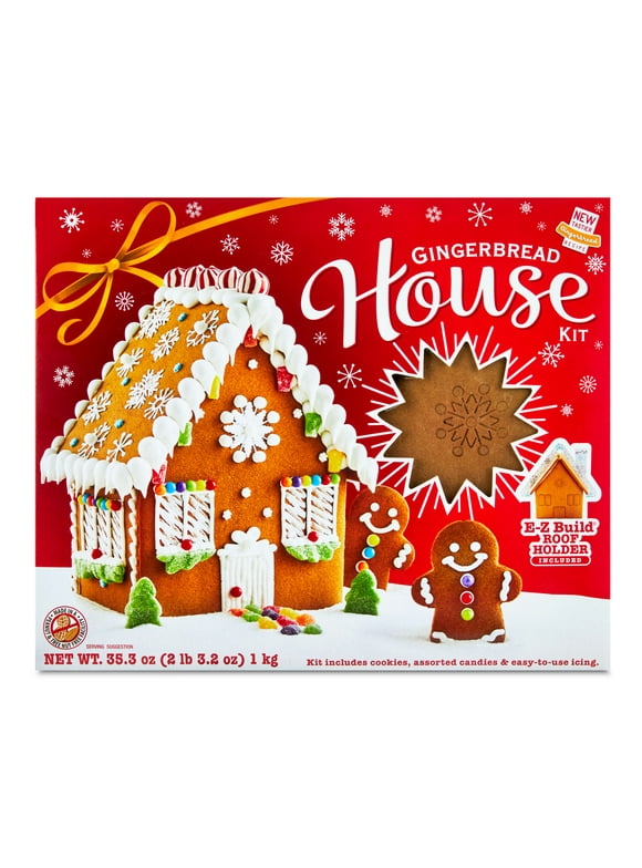 Gingerbread House Kit in Christmas Treat Decorating - Walmart.com