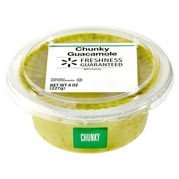 Freshness Guaranteed Chunky Guacamole 8 oz Tub with Hass Avocados ...