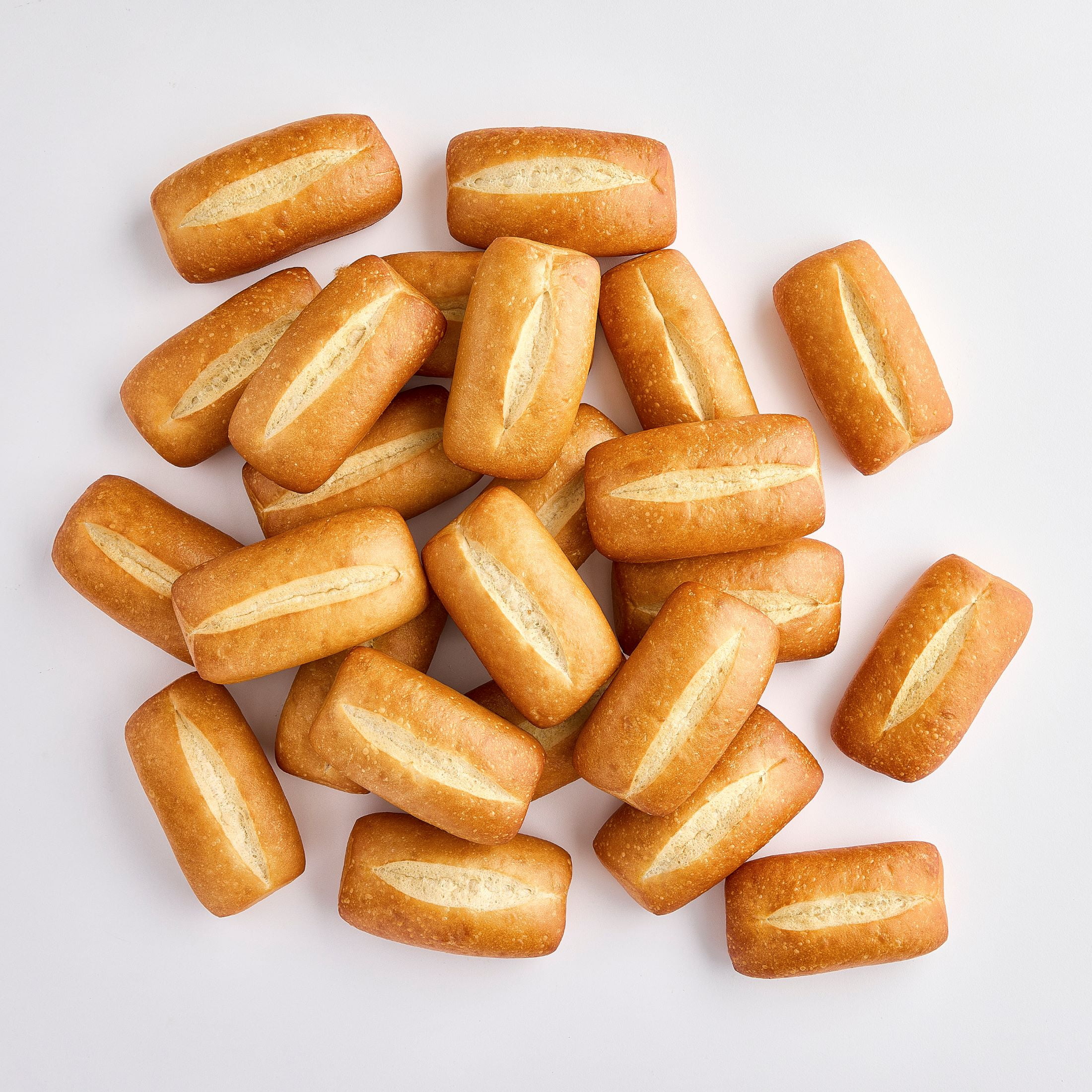 Freshness Guaranteed French Steak Rolls, 2 lb 7 oz, 24 Count - Walmart.com