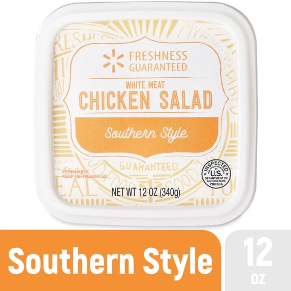 Freshness Guaranteed Southern Style White Meat Chicken Salad 12 oz Made ...