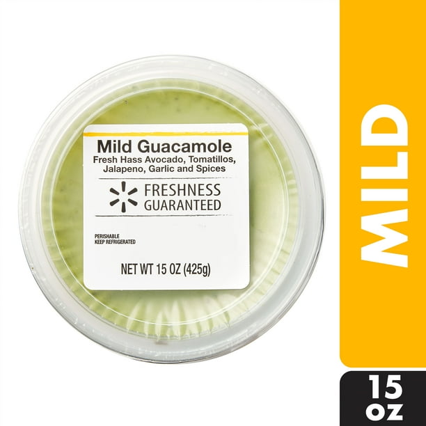 Freshness Guaranteed Guacamole, Mild, 15 oz Tub - Walmart Business Supplies