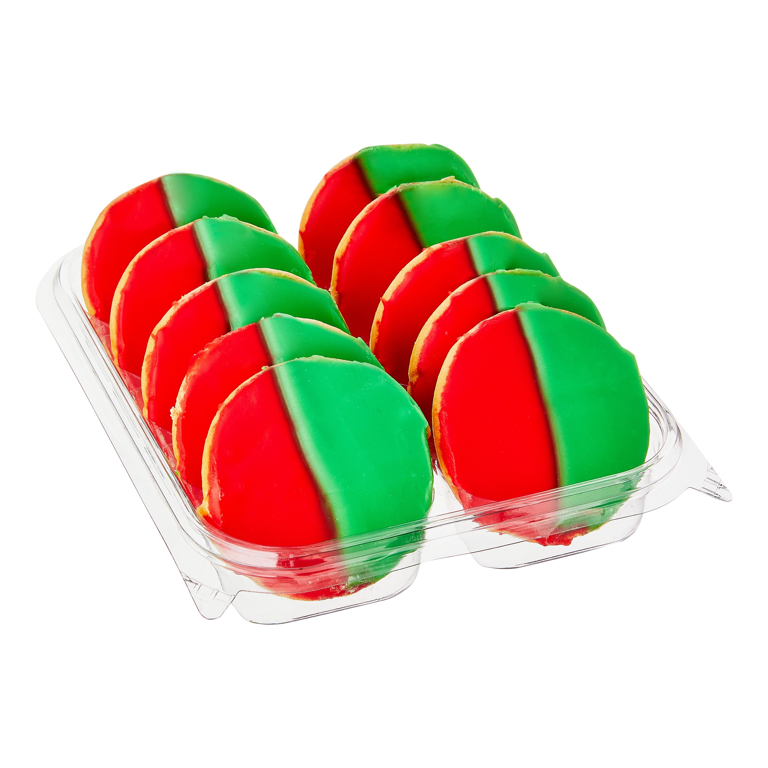 Freshness Guaranteed Half Moon Iced Holiday Baked Cookies, 10oz, 10 ...
