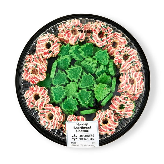Freshness Guaranteed Holiday Shortbread Cookies, Baked, 20 oz - Walmart.com