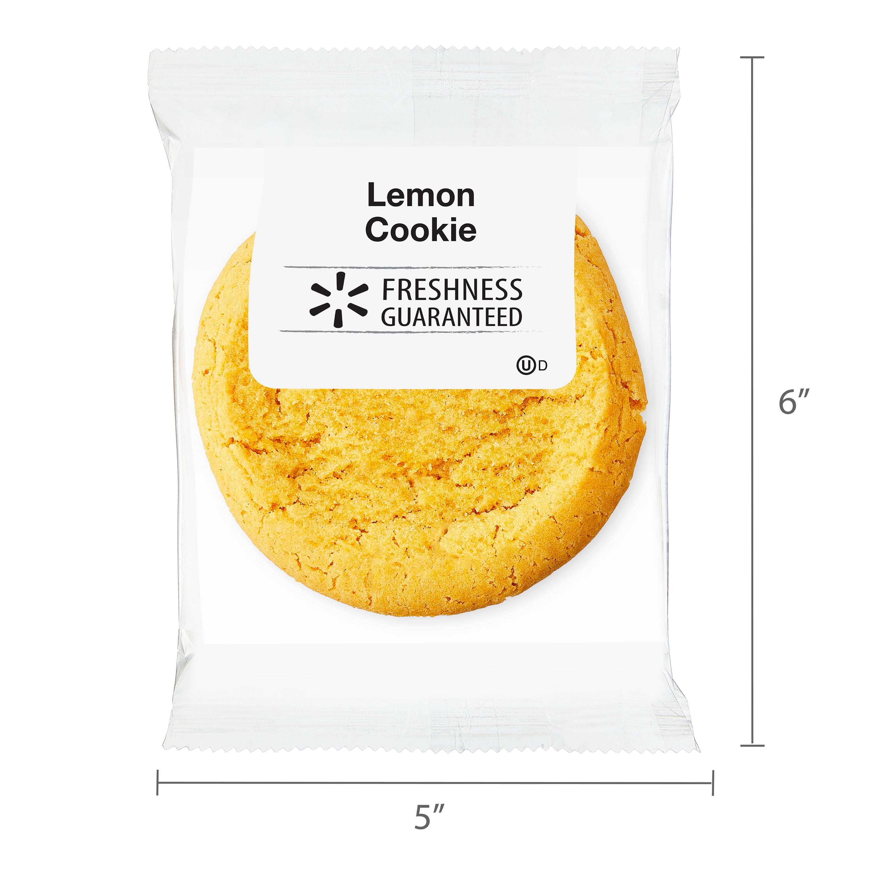 Freshness Guaranteed Lemon Spring Bakery Cookie, 3 oz, Baked - Walmart ...