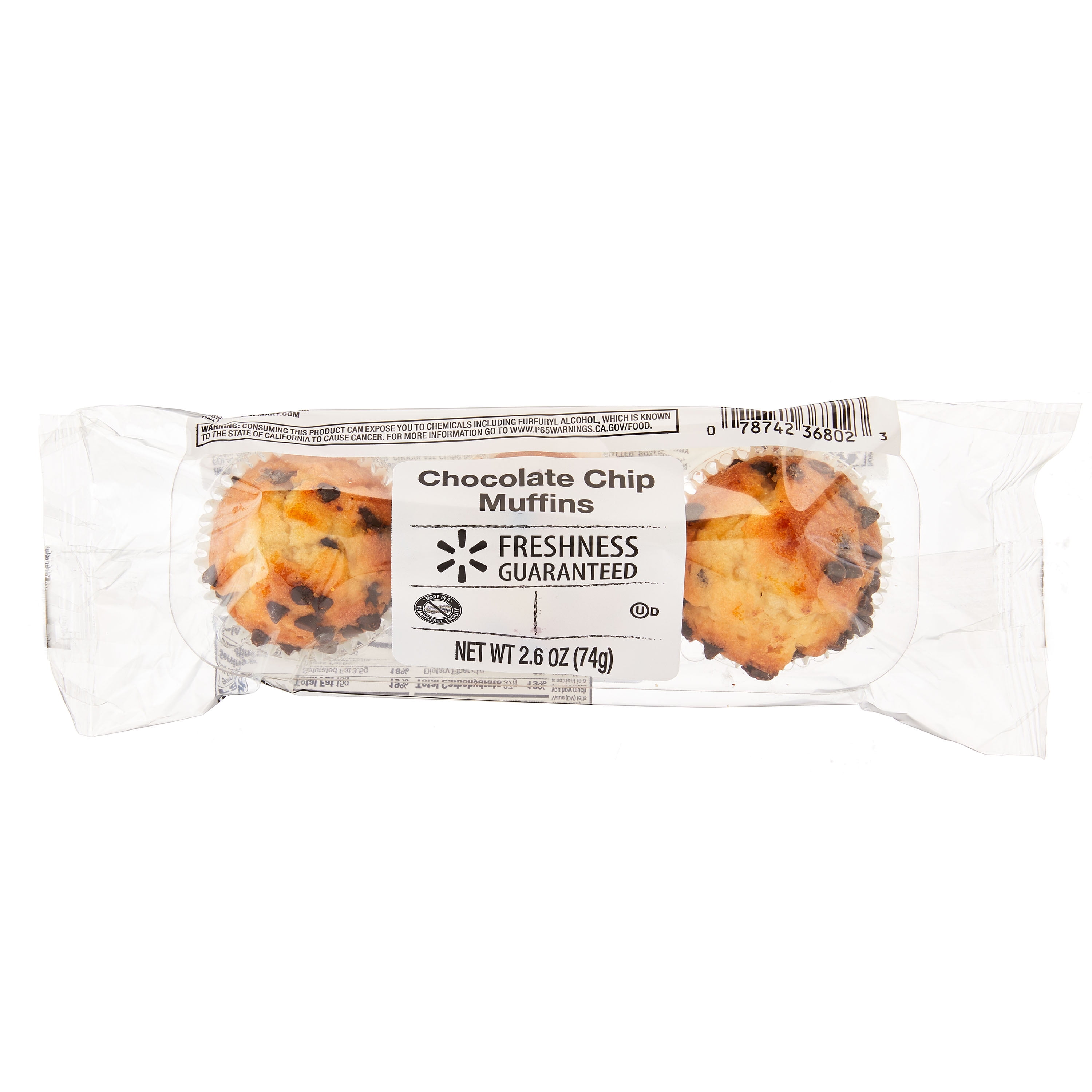Freshness Guaranteed Mini Chocolate Chip Muffins, 2.6 oz, 3 count ...