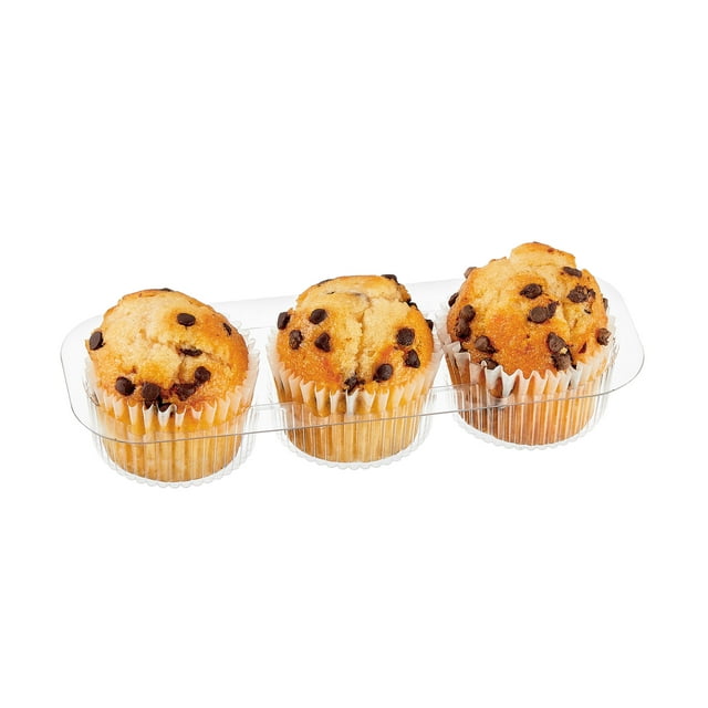 Freshness Guaranteed Mini Chocolate Chip Muffins, 2.6 oz, 3 Count ...
