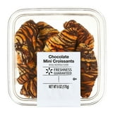 Freshness Guaranteed Mini Chocolate Croissants 6 oz 8 Count Filled with ...