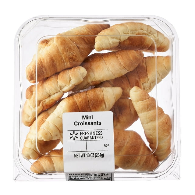 Freshness Guaranteed Mini Croissants, 10 oz, 12 Count, Soft, Baked ...