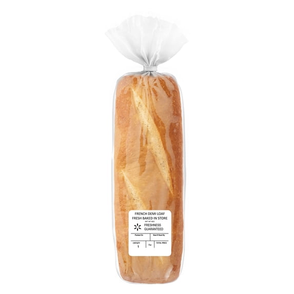 Freshness Guaranteed Mini French Bread Loaf 8 oz, Freshly Baked ...