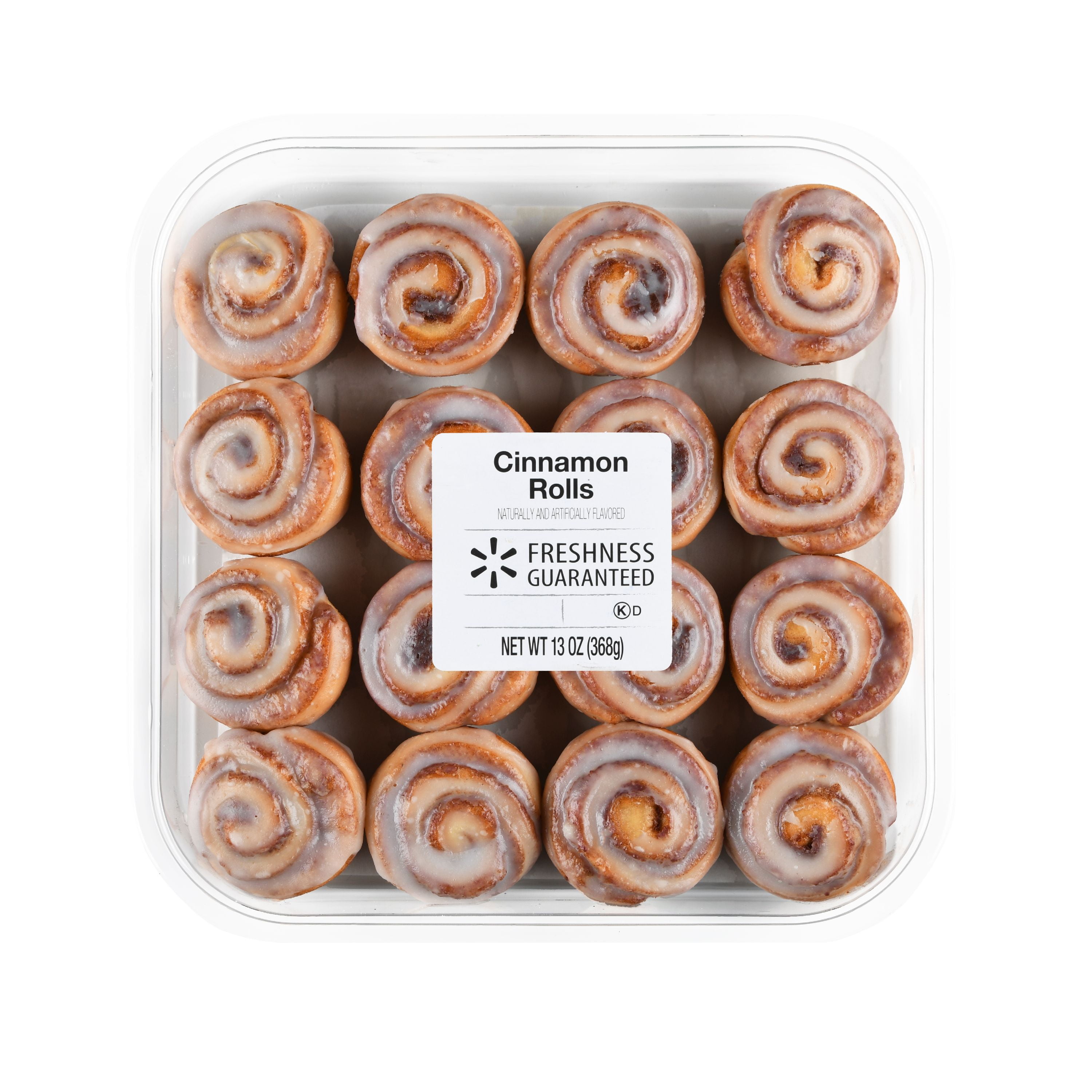 Freshness Guaranteed Mini Iced Cinnamon Rolls, Kosher, 13oz, 16 Count ... Freshness Guaranteed Mini Iced Cinnamon Rolls, Kosher, 13oz, 16 Count ...