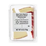 Freshness Guaranteed, New York Style and Strawberry Swirl Cheesecake, 6 ...