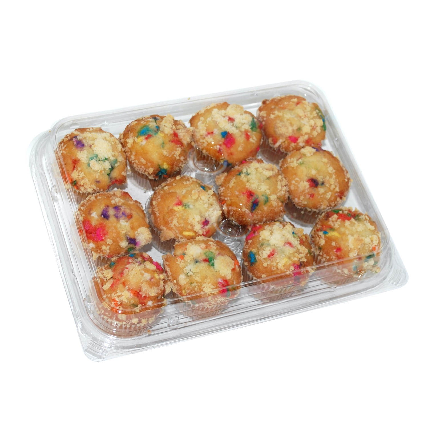 Freshness Guaranteed Party Cake Mini Muffins, 12 oz, 12 Count, Shelf ...
