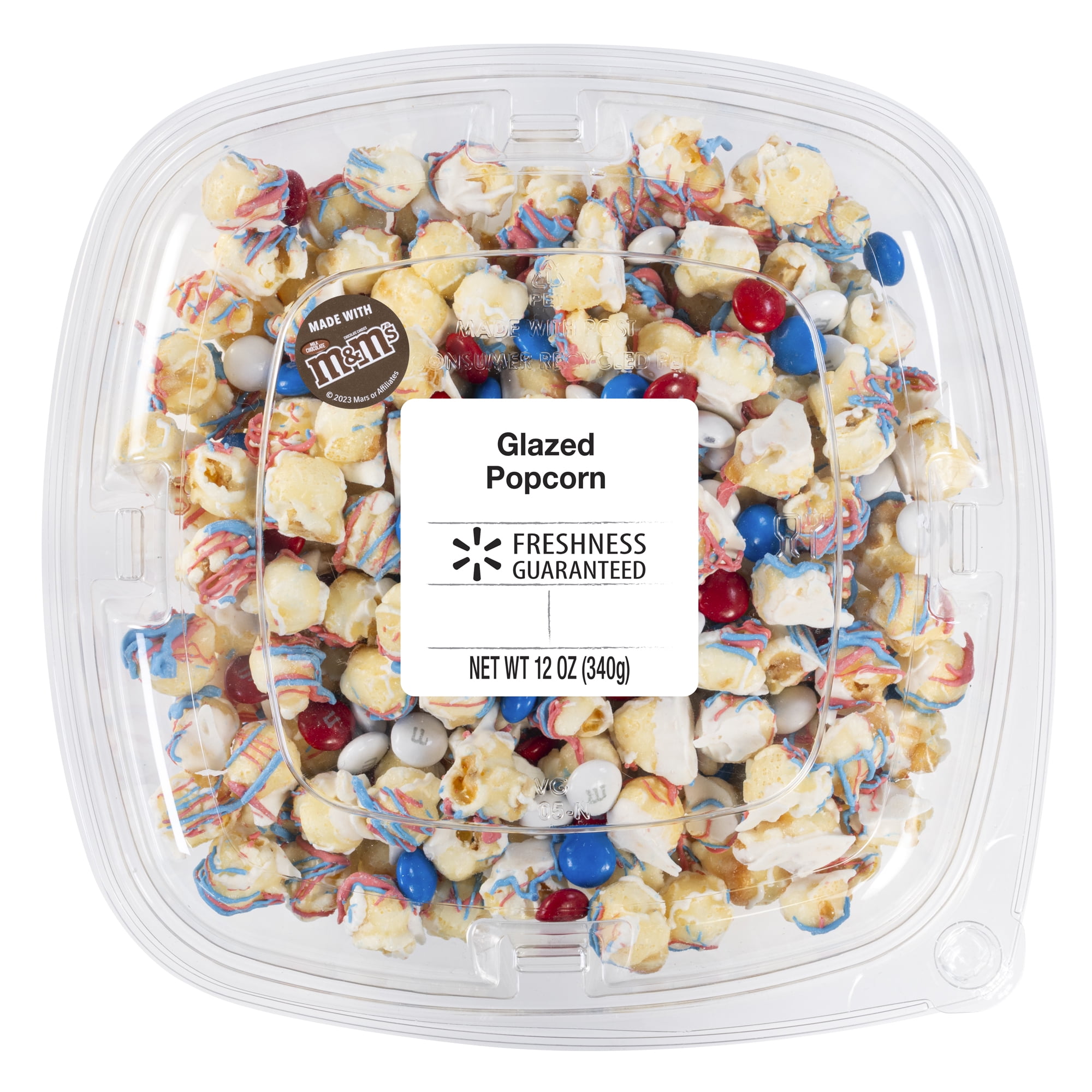 Freshness Guaranteed Patriotic Glazed Corn Mix, Ready to Eat Snack ...