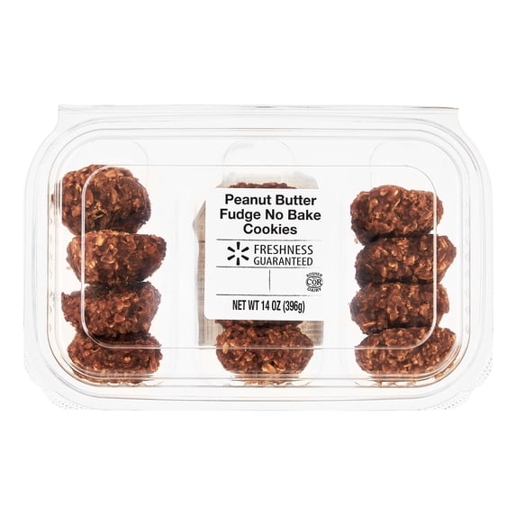 Freshness Guaranteed Peanut Butter Fudge Cookies, 14 oz, 12 Count ...