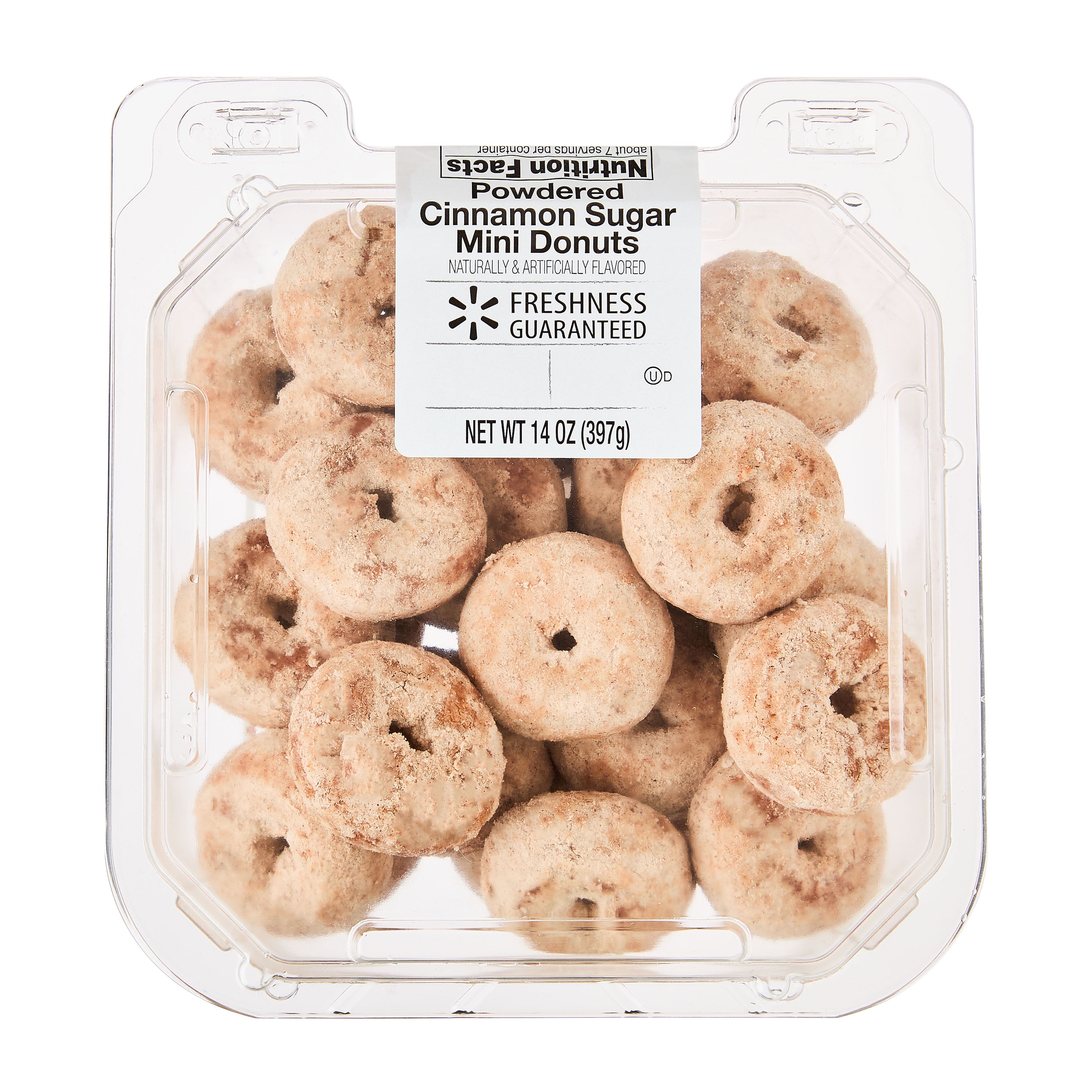 Freshness Guaranteed Powdered Cinnamon Sugar Mini Donuts, 14 oz ...