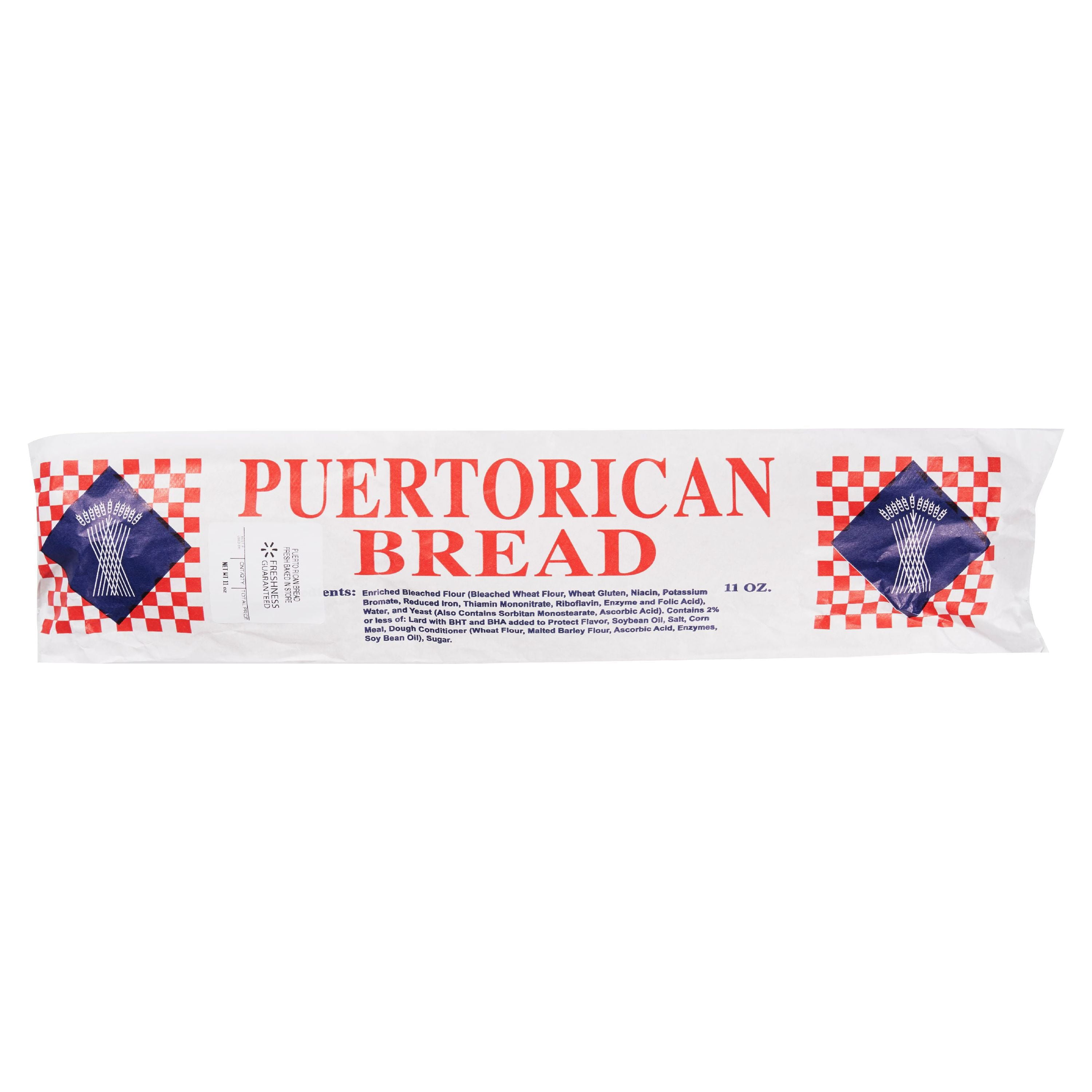 Freshness Guaranteed Puerto Rican Bread, 11 oz - Walmart Business Supplies