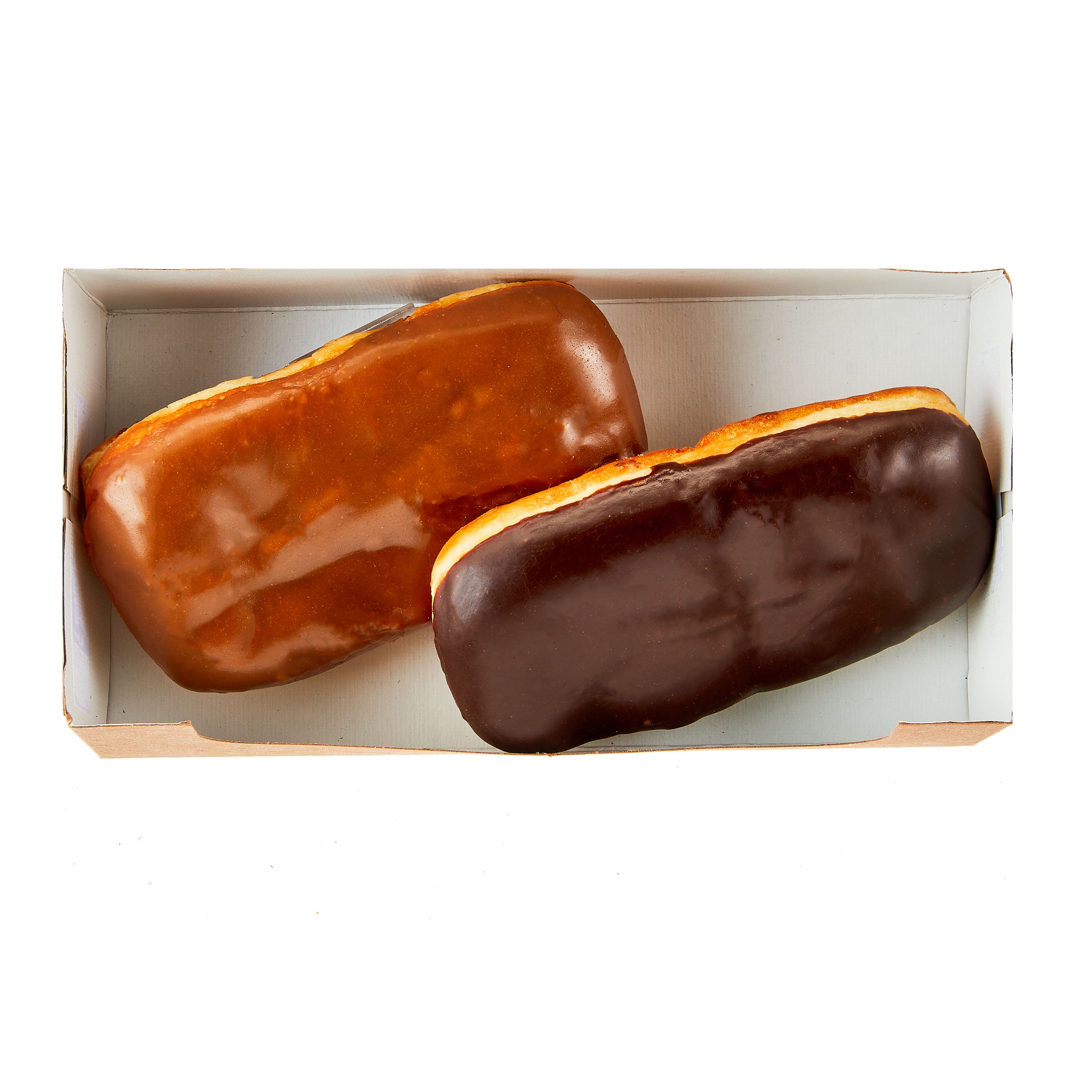 Freshness Guaranteed Regular Iced Fluff Filled Bar Donuts | Fig App