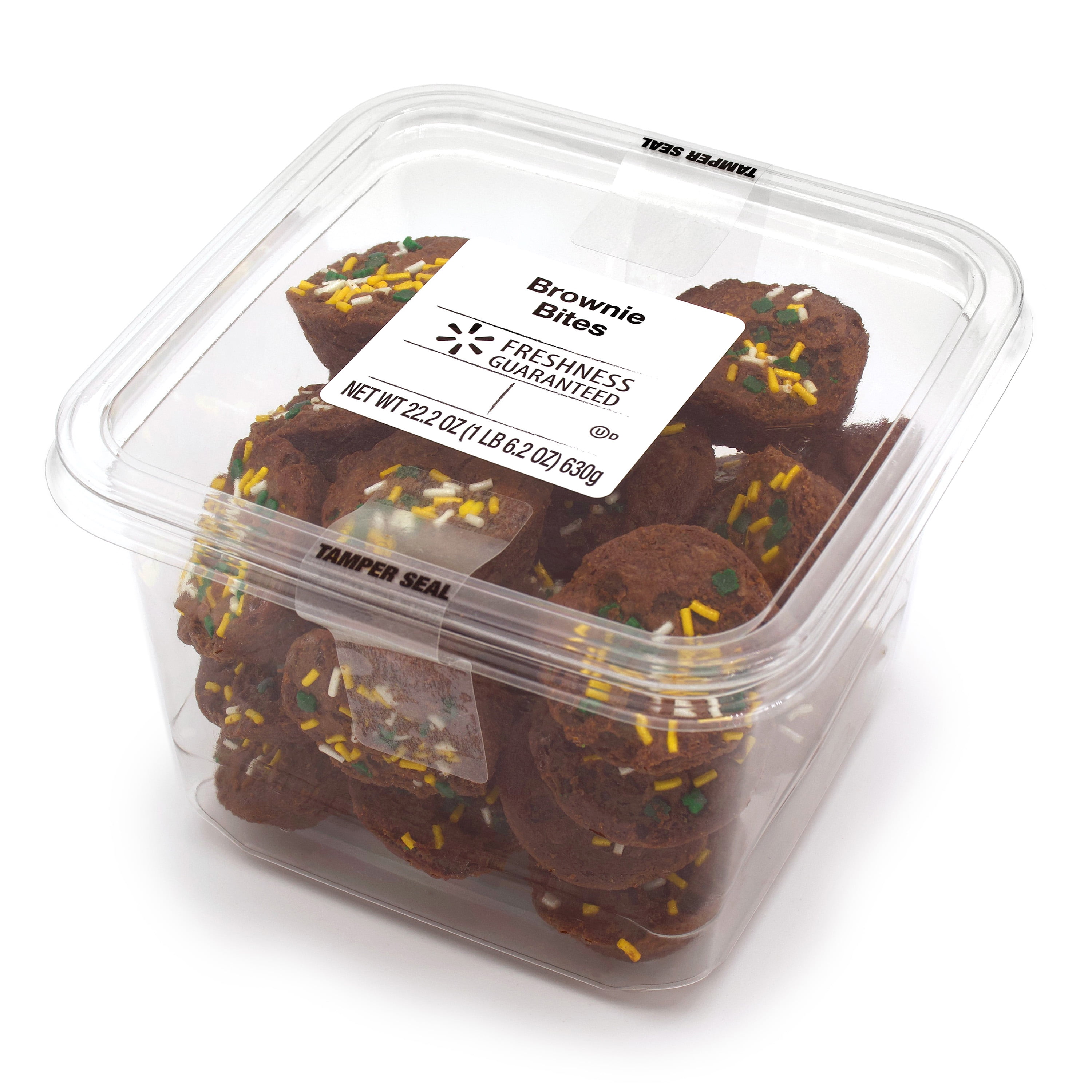 Freshness Guaranteed St. Patrick's Day Brownie Bites, 22.2 oz, 33 Count ...