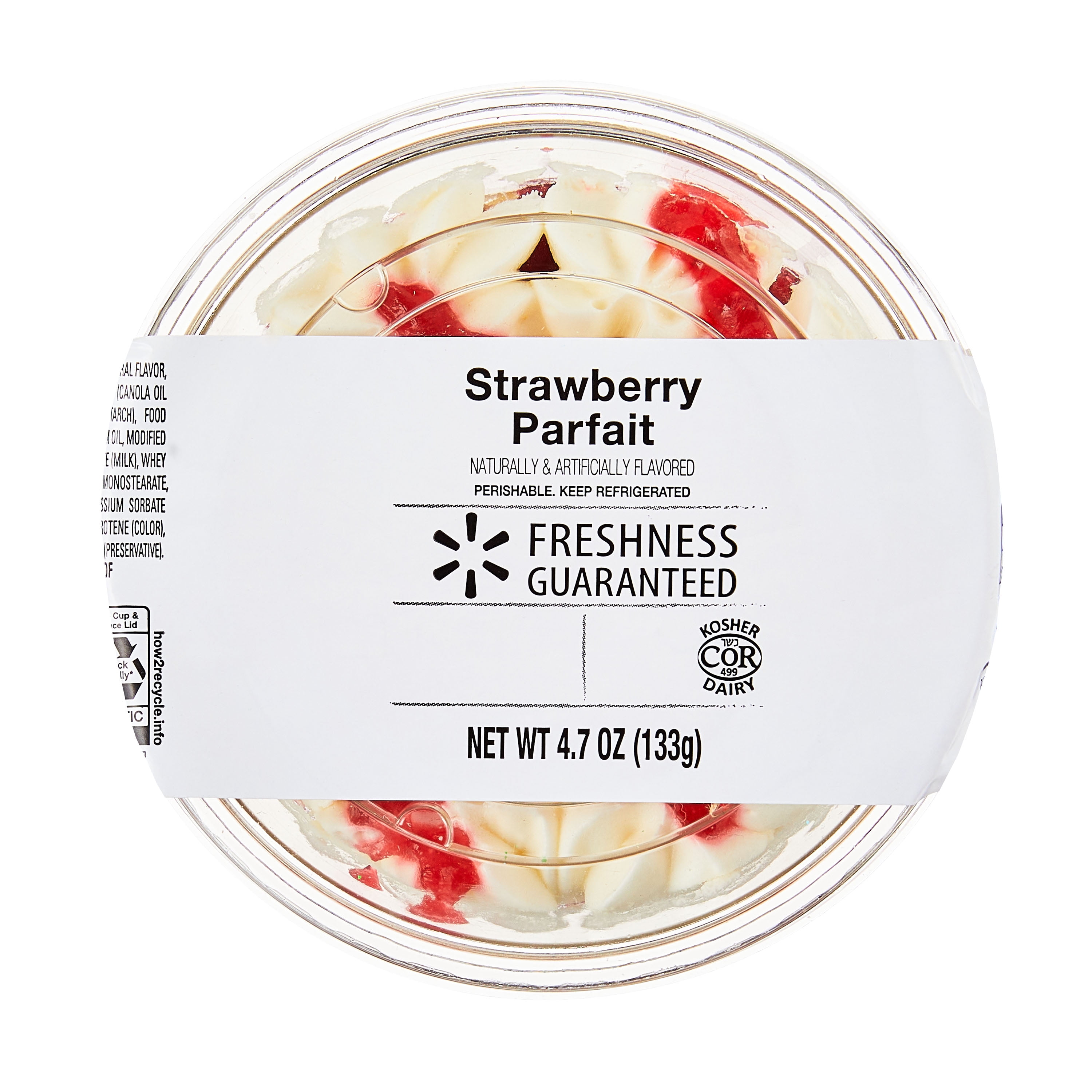 Freshness Guaranteed Strawberry Parfait 4.7 oz Layered dessert with ...