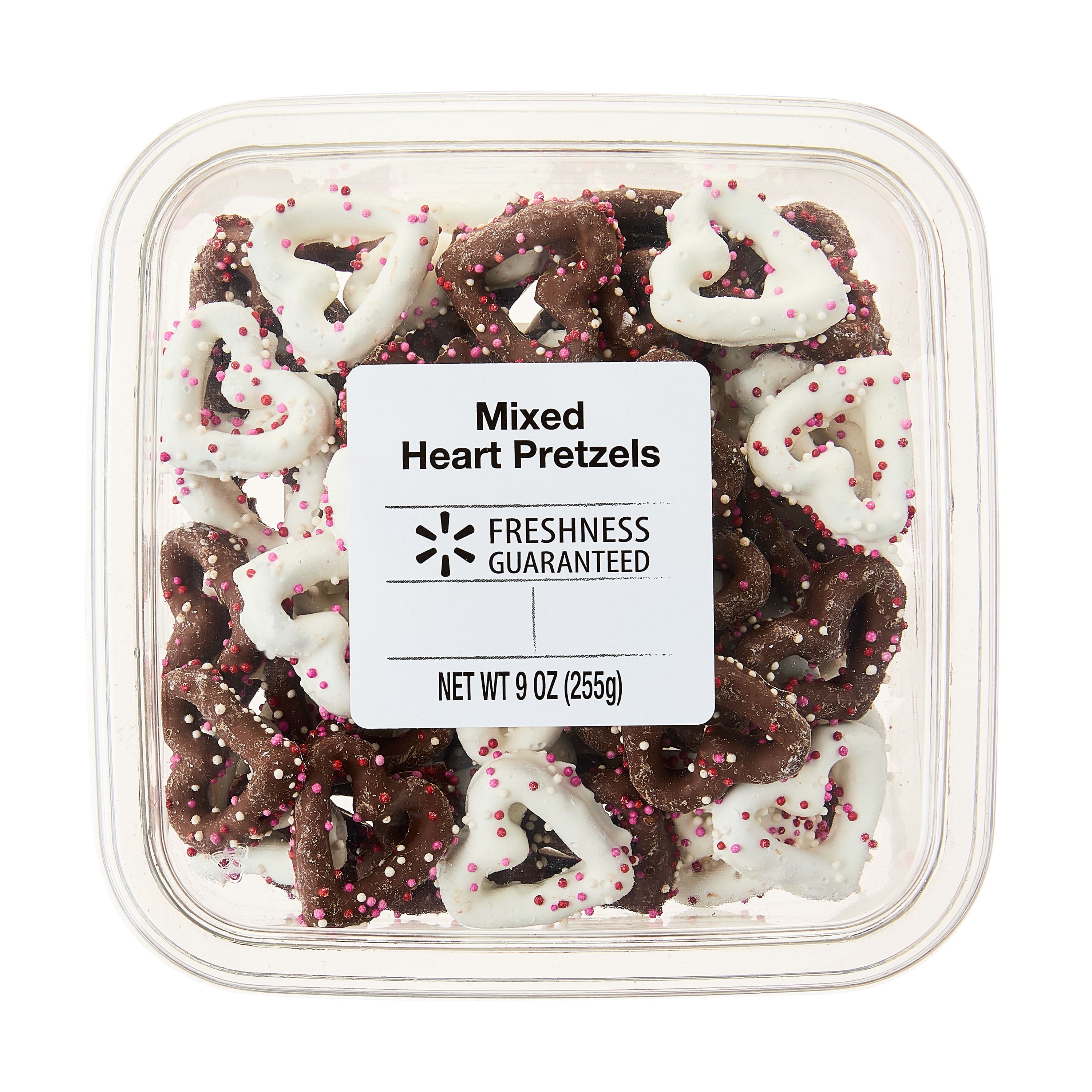 Freshness Guaranteed Valentine's Day Heart Pretzels, Chocolate And ...