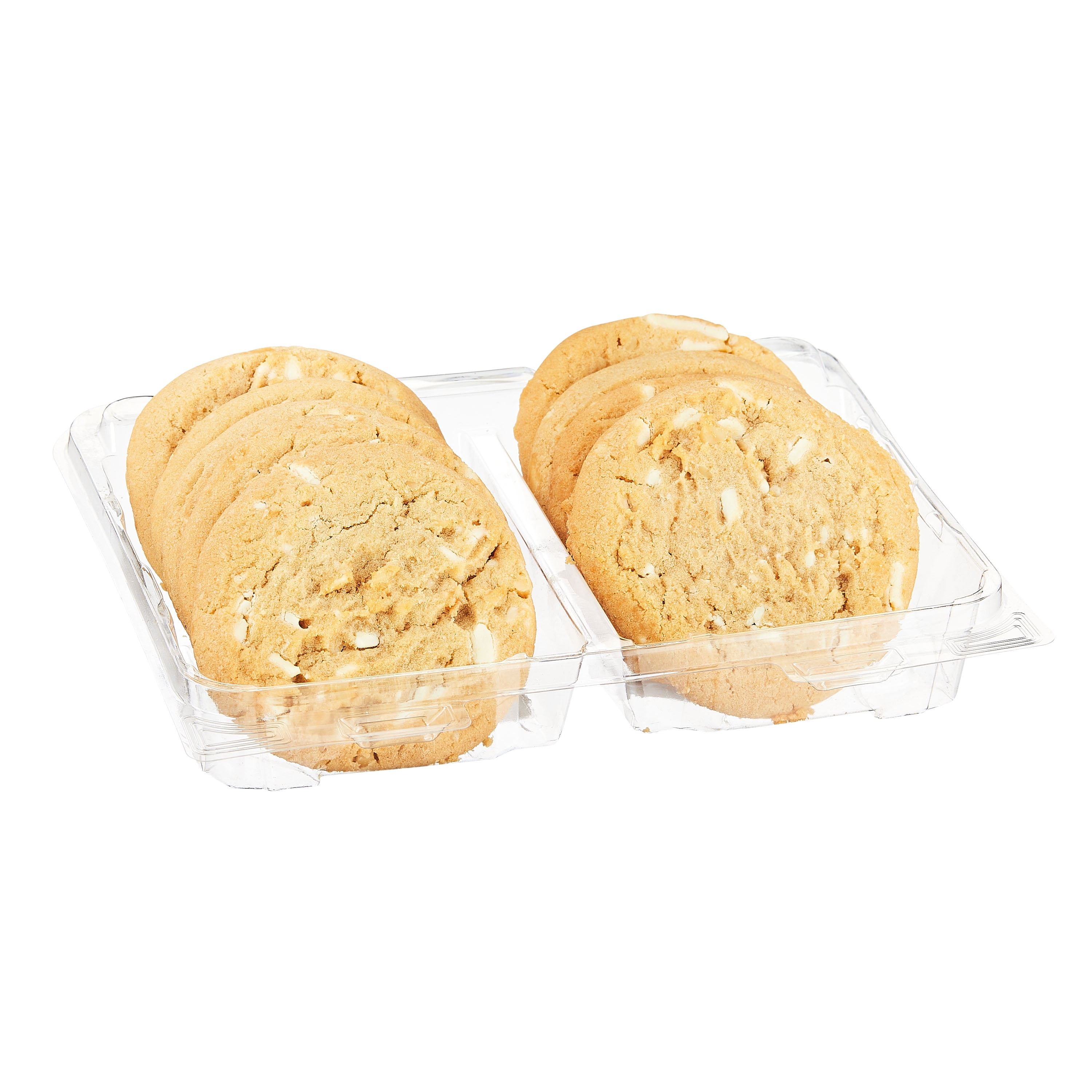 Freshness Guaranteed White Candy Macadamia Nut Cookies, 14 oz, 10 Count ...