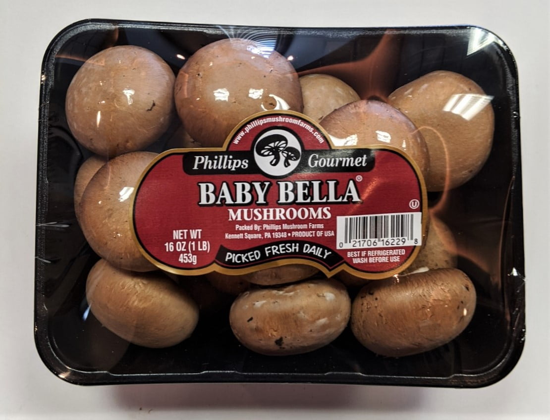 Freshness Guaranteed Whole Brown Mushrooms, 16 oz - Walmart Business ...