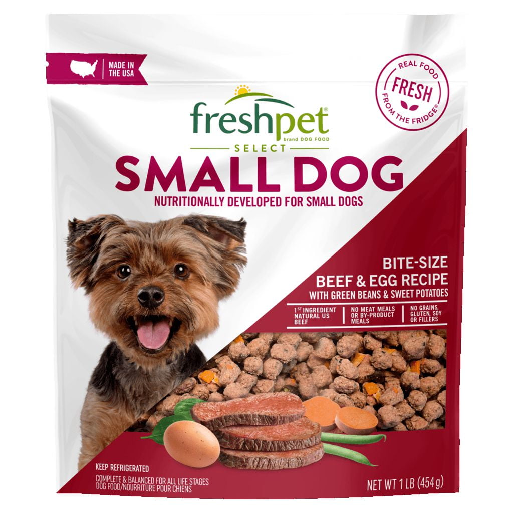 Freshpet Select 1 LB Small Dog Beef Roasted Meals - Walmart.com