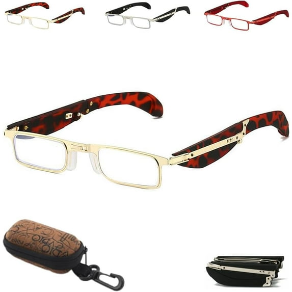 Freshrared/Wasuperstore Foldable Reading Glasses - Blue Light Blocking ...