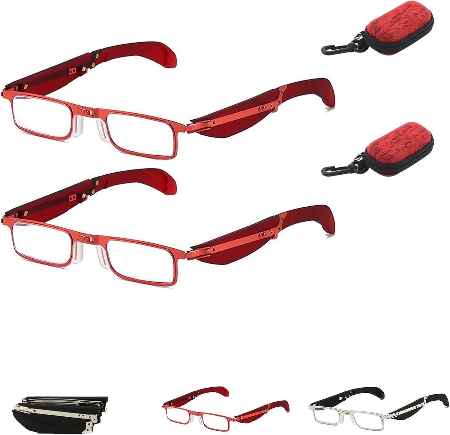 Freshrared/Wasuperstore Foldable Reading Glasses with Smart Devices ...