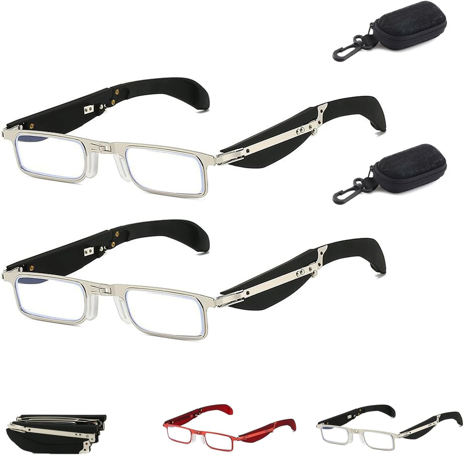 Freshrared/Wasuperstore Foldable Reading Glasses with Smart Devices ...