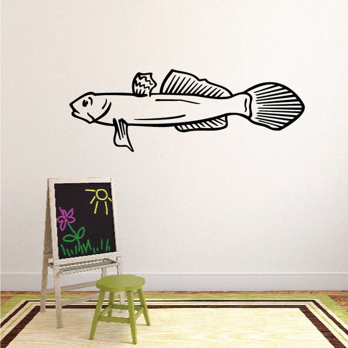 Freshwater Fish Fry Decal - 36 Inches - Walmart.com