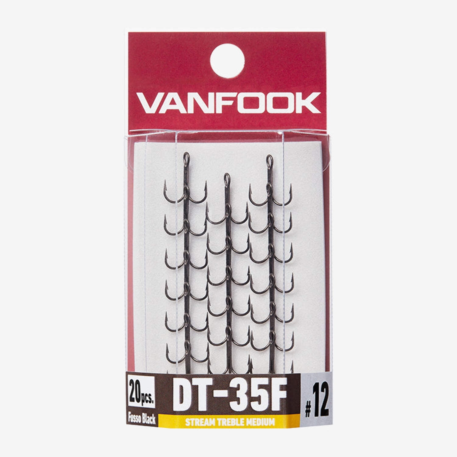 Freshwater Hook - Vanfook - DT-35F Stream Treble Medium - Walmart.com