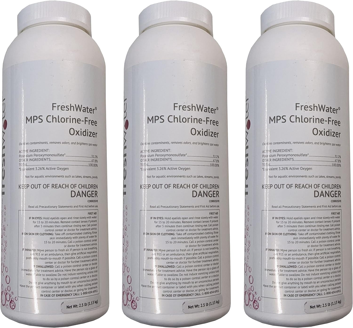 Freshwater MPS Oxidizer Chlorine-Free, 3PK - Walmart.com