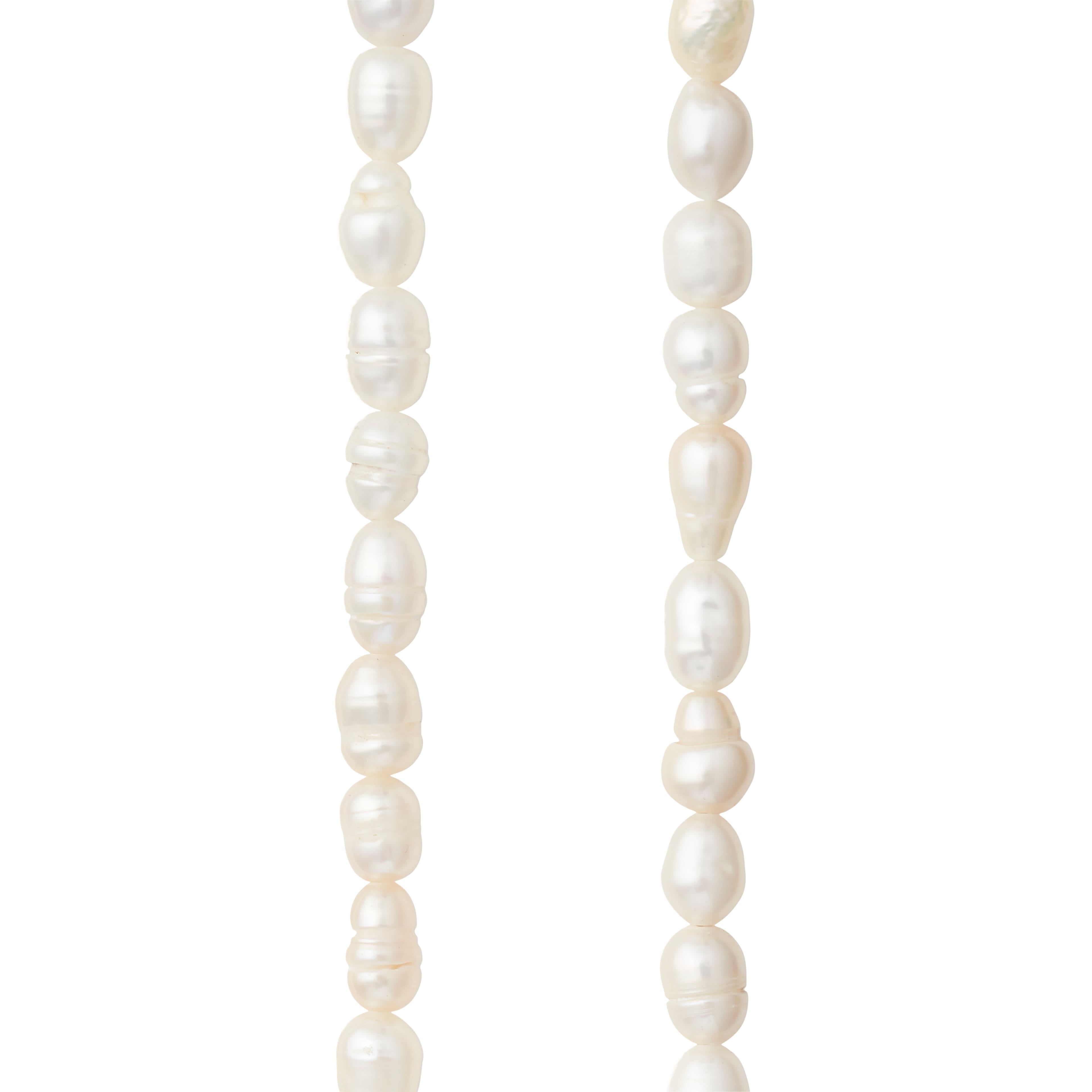 Freshwater Pearl Rice Beads, 5mm by Bead Landing™ - Walmart.com