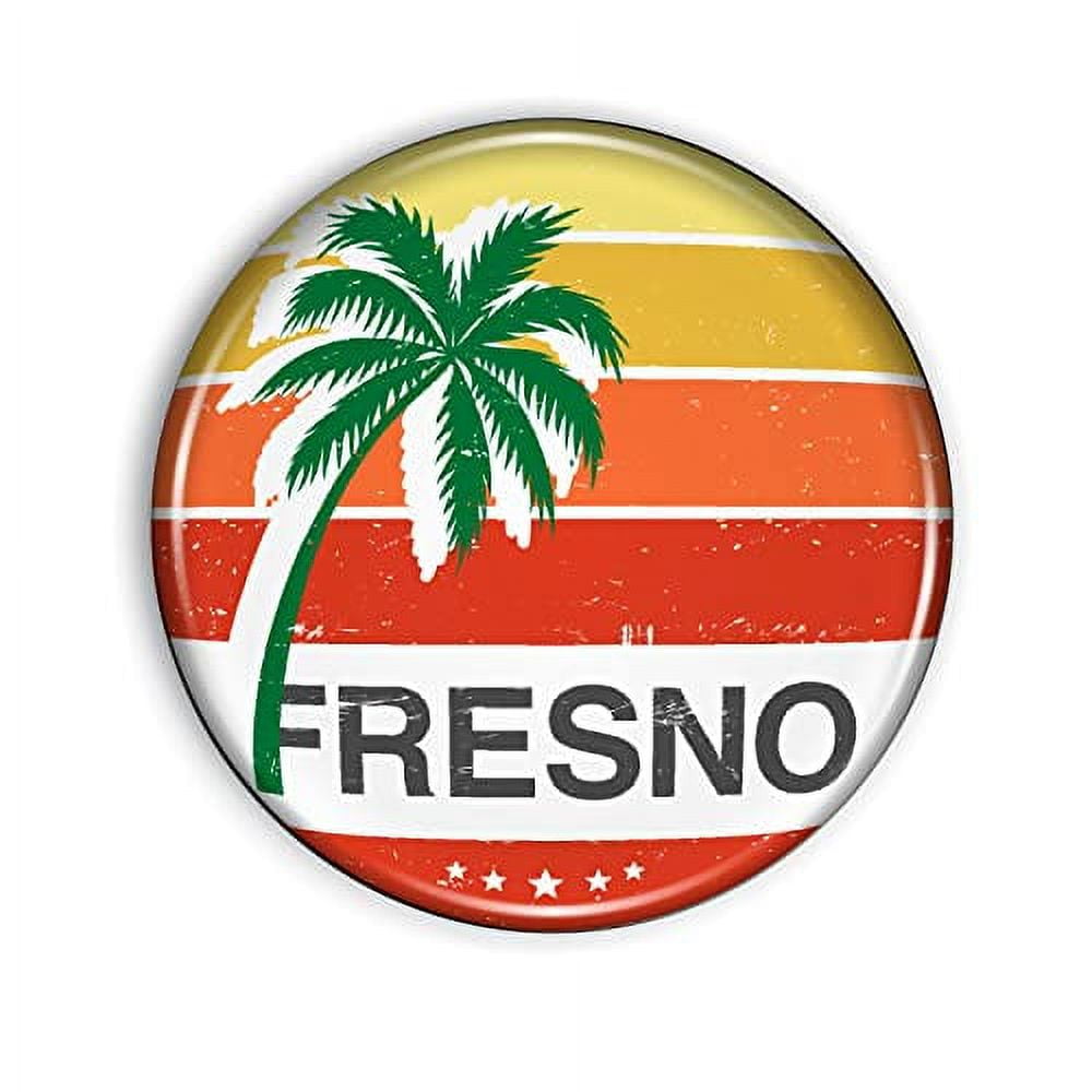 Fresno California Magnet Strong and Flexible Fresno California ...