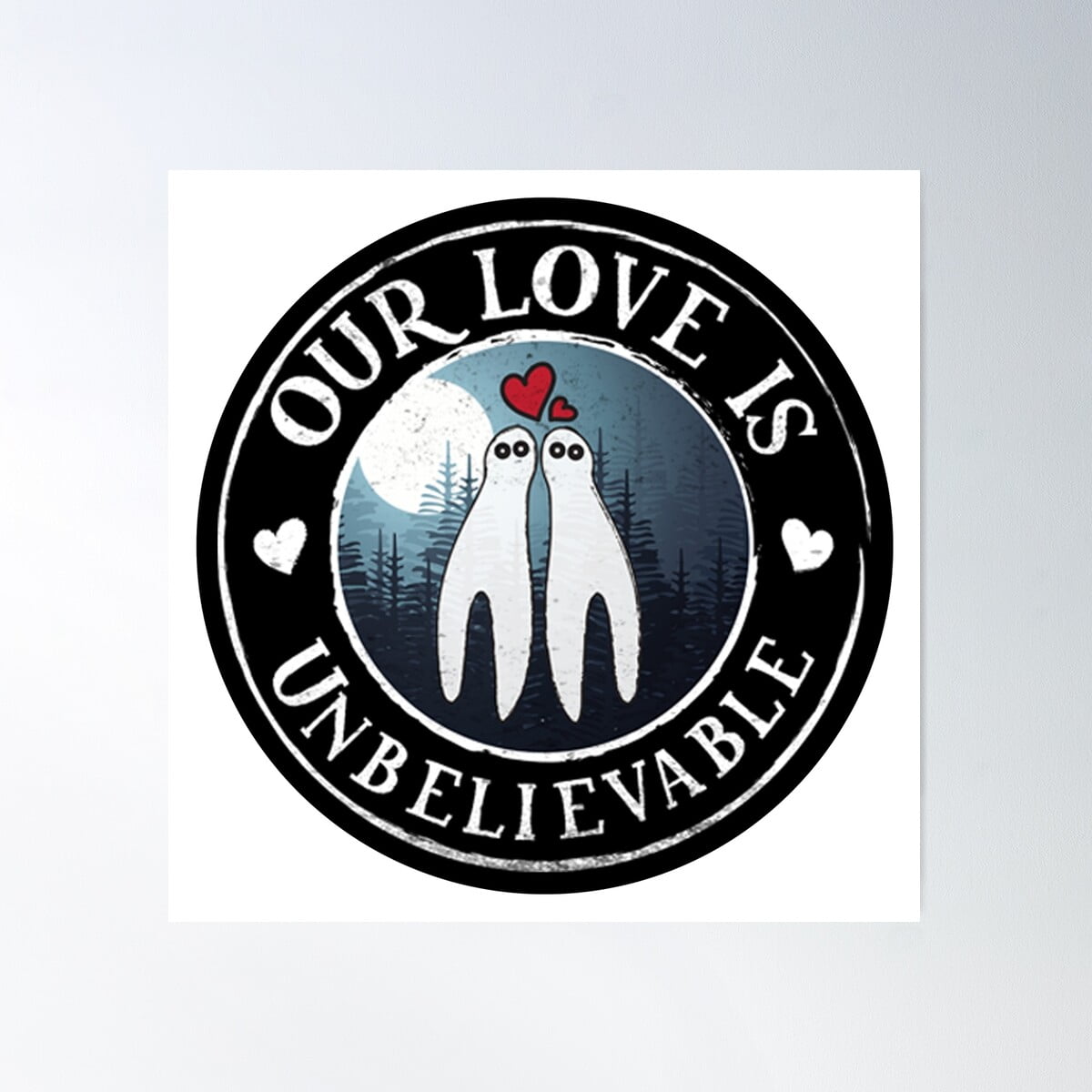 Fresno Nightcrawler Aliens Our Love Is Unbelievable Poster Wall Art ...