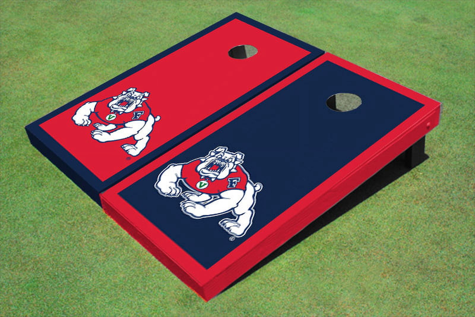 Fresno State Bulldog Alternating Border Cornhole Boards - Walmart.com