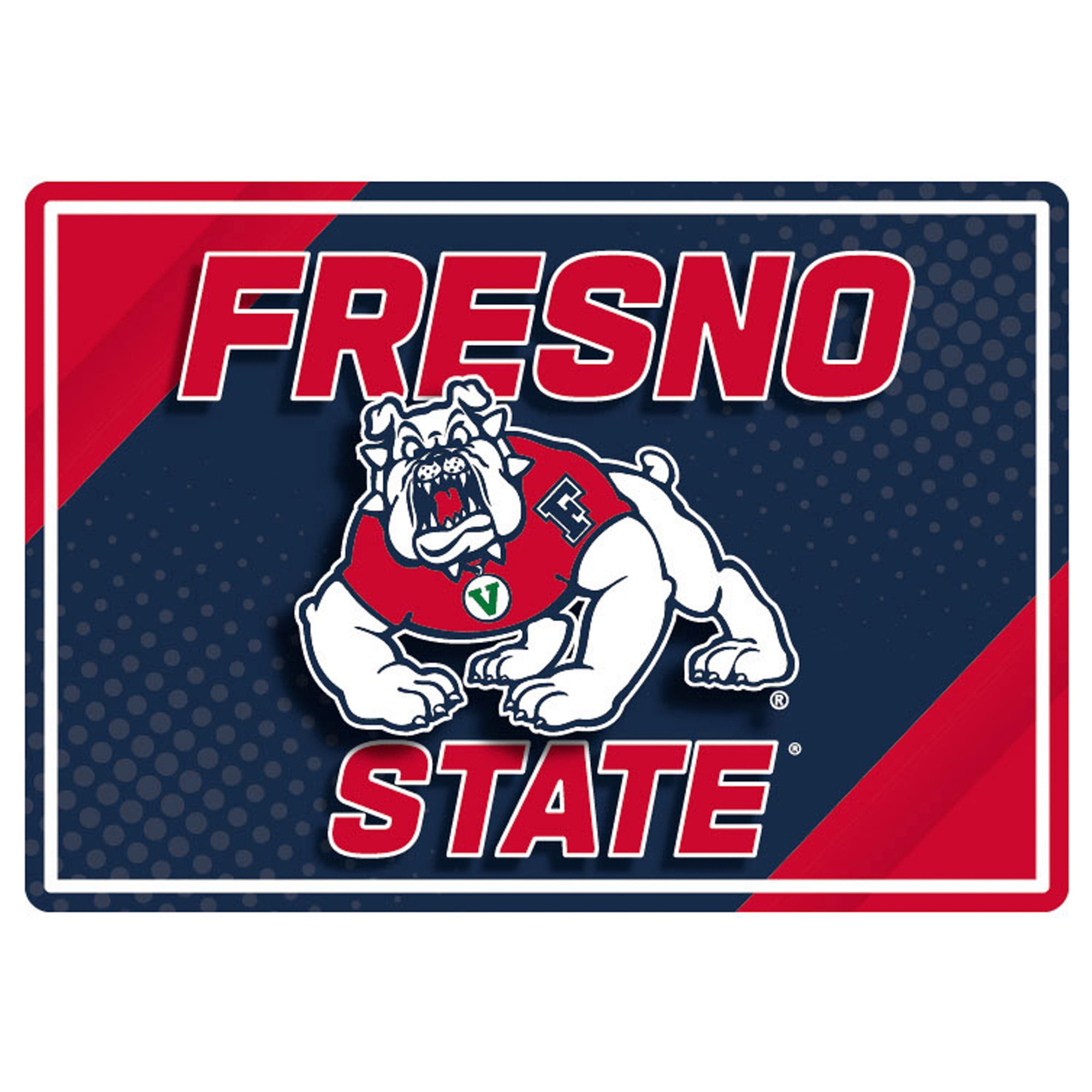 Fresno State Bulldogs LED Rectangle Tabletop Sign - Walmart.com