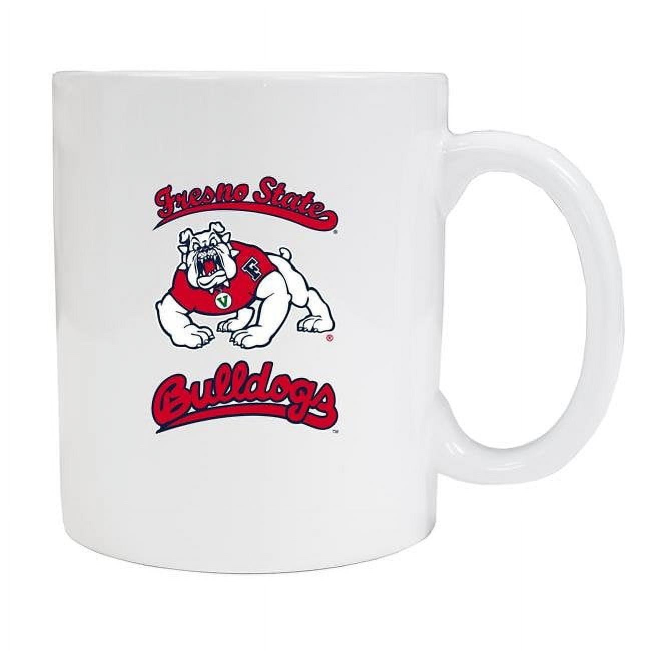 Fresno State Bulldogs White Ceramic Coffee Mug 2-Pack - Walmart.com