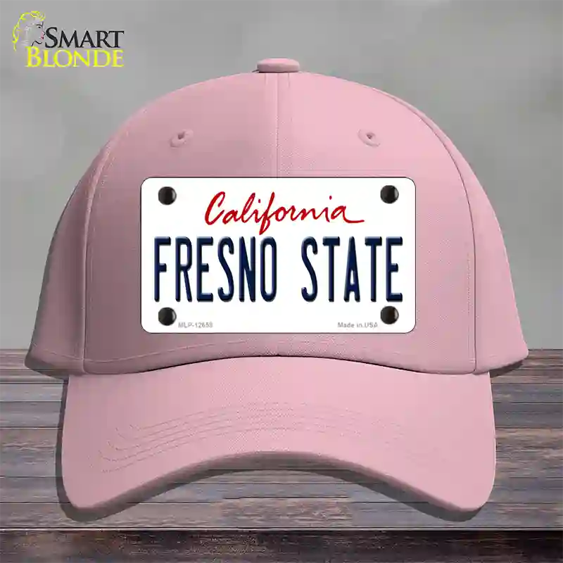 Fresno State Novelty License Plate Hat Cotton Pink - Walmart.com