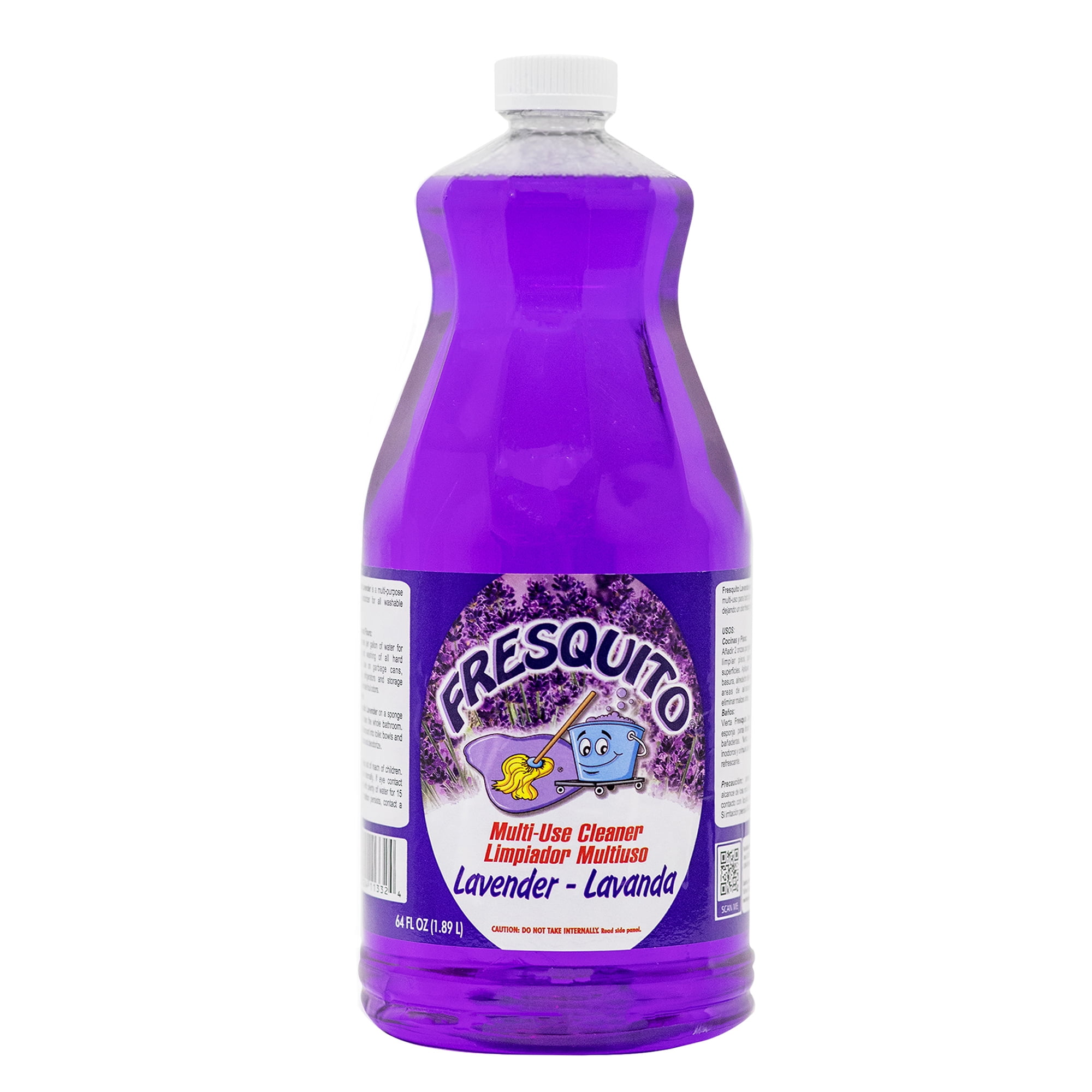 Fresquito Lavender Multi-Use Cleaner 64oz Safe for Surfaces Long ...